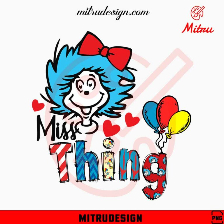 Miss Thing PNG, Dr Seuss Girl PNG, Read Across America 2024 PNG ...