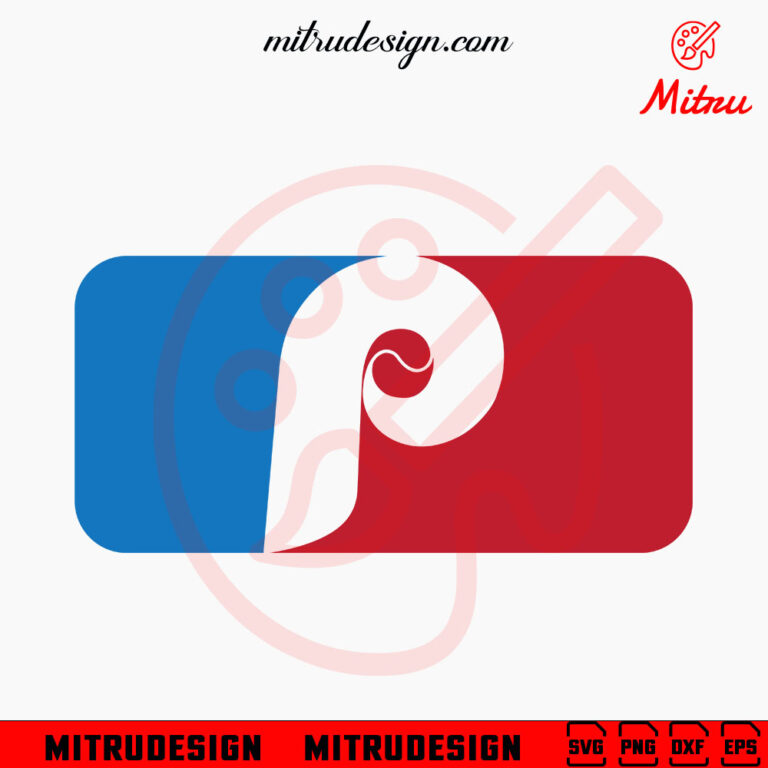 Philadelphia Phillies MLB Logo SVG, PNG, DXF, EPS, Digital Download ...