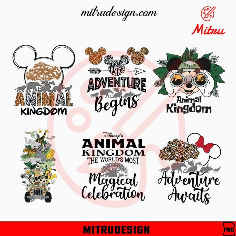 Disney Animal Kingdom Bundle PNG, Adventure Awaits PNG, Disney Safari ...