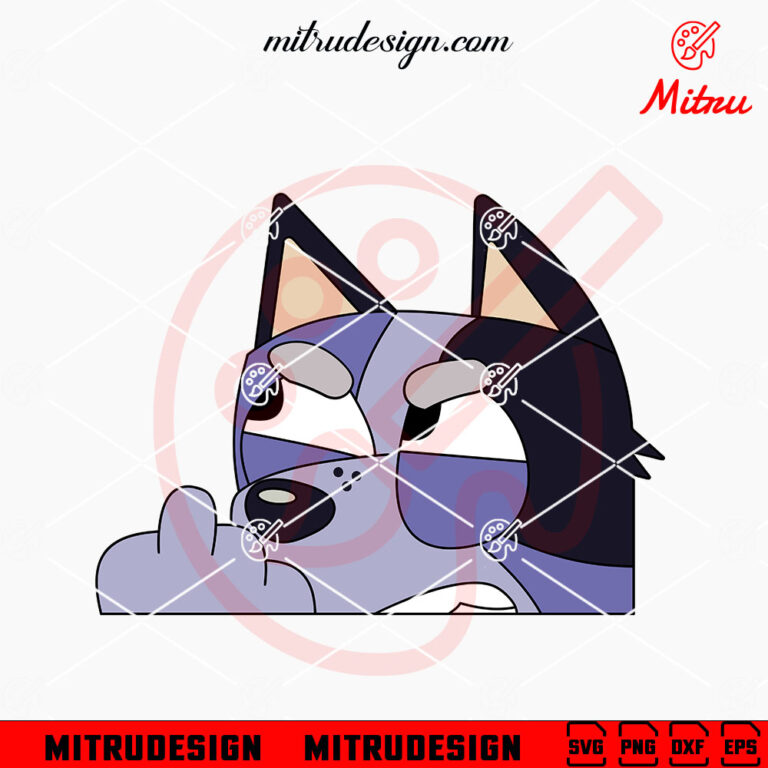 Bluey Socks Middle Finger SVG, Socks Heeler SVG, PNG, DXF, EPS, For ...