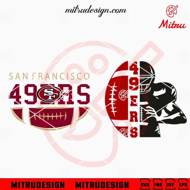 49ers Football SVG, San Francisco 49ers SVG, PNG, DXF, EPS ...