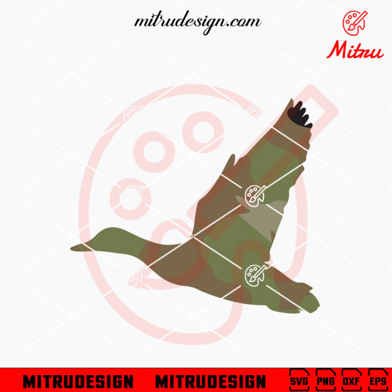 Camo Duck SVG, Duck Hunting SVG, Outdoor Hunt SVG, PNG, DXF, EPS ...