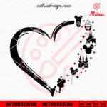 Disney Heart SVG, Disneyland Love SVG, Disney World Vacation SVG, PNG ...
