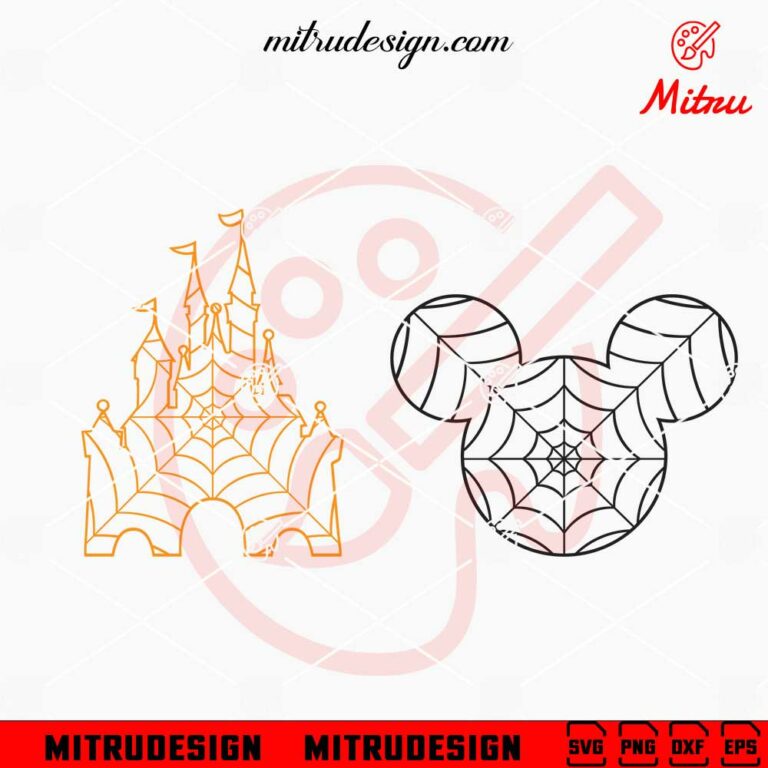 Spider Web Halloween Free SVG, Spooky Spider Disney SVG, PNG, DXF, EPS ...