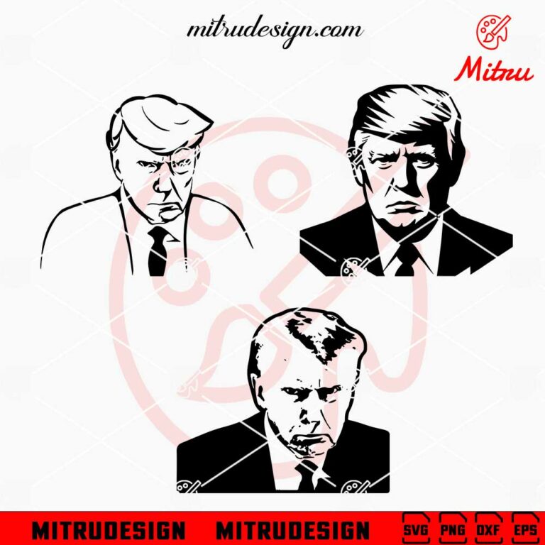 Trump Face SVG, USA President SVG, American Election 24 SVG, PNG, DXF ...