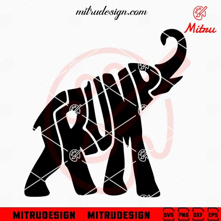 Trump Elephant SVG, Republican SVG, PNG, DXF, EPS, Cutting Files ...