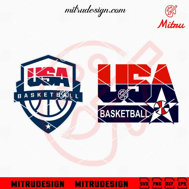 USA Basketball Team Logo SVG, Olympic Basketball SVG, PNG, DXF, EPS ...
