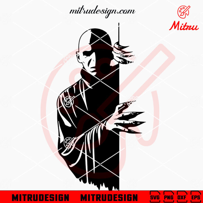 Voldemort Peeking SVG, Funny Voldemort Harry Potter SVG, PNG, DXF, EPS ...