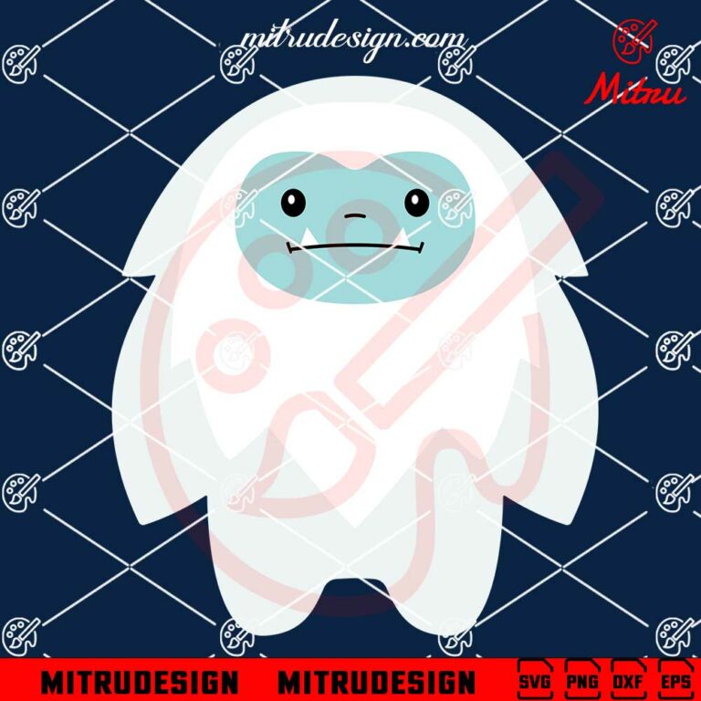 Baby Yeti SVG, PNG, DXF, EPS, Digital Download Files - mitrudesign.com