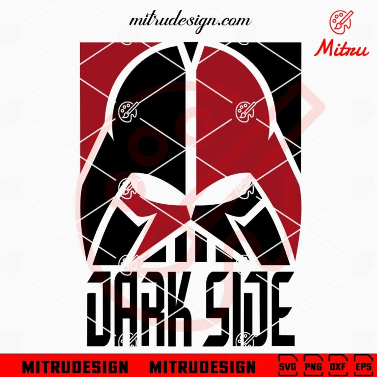 Darth Vader Face Dark Side SVG, Anakin Skywalker SVG, Star Wars SVG ...