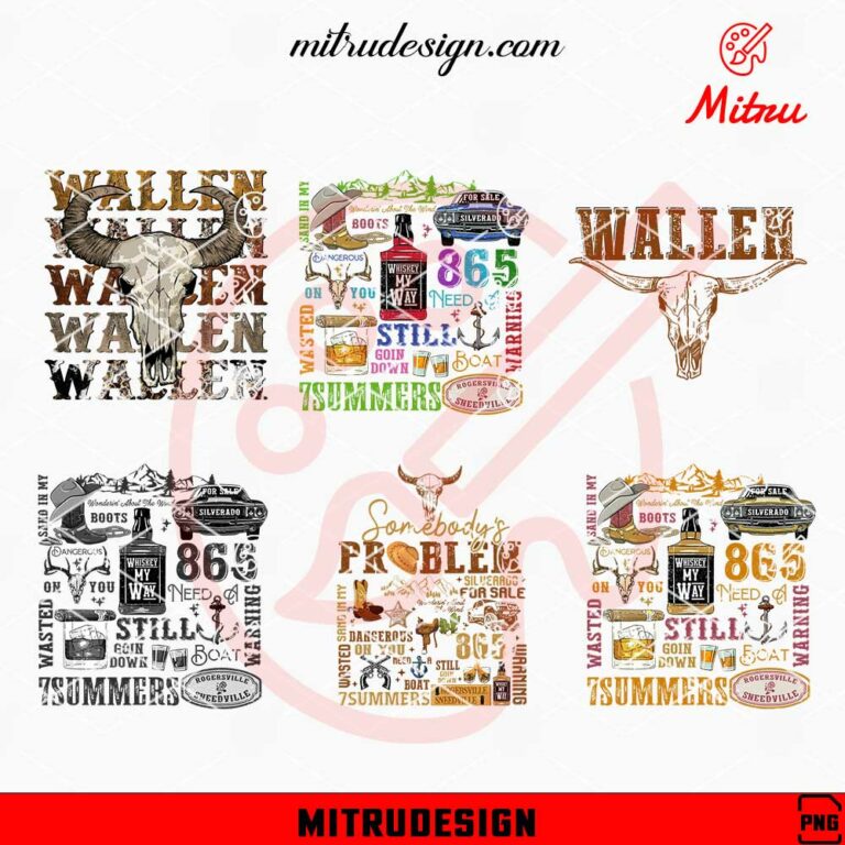 Wallen Bullhead Bundle PNG, Morgan Wallen PNG, Country Music PNG ...