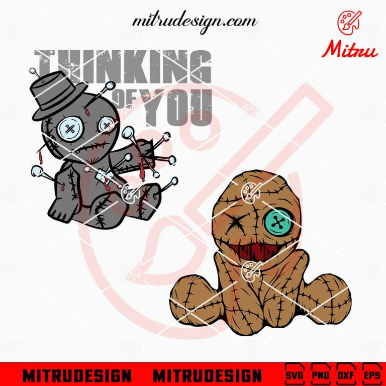 Voodoo Doll SVG, Thinking Of You SVG, Halloween Voodoo SVG, For Cricut ...