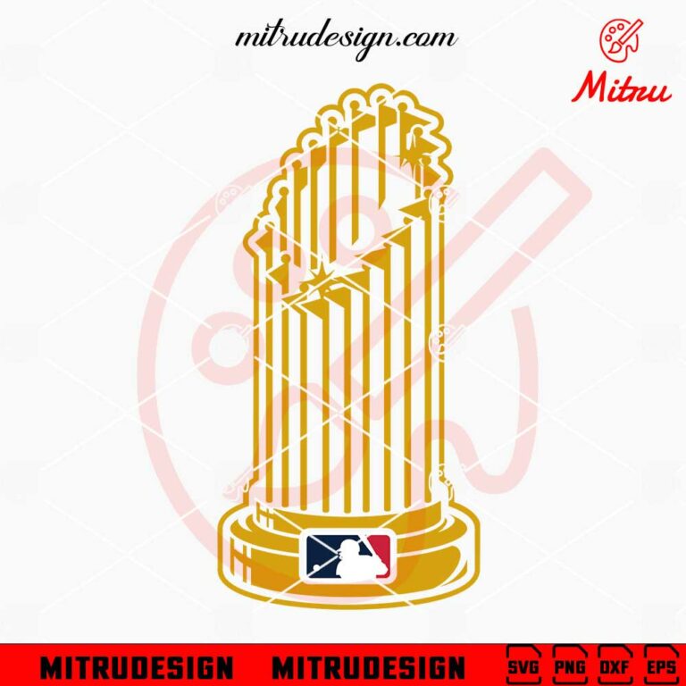 Commissioner's Trophy SVG, Major League Baseball SVG, World Series ...