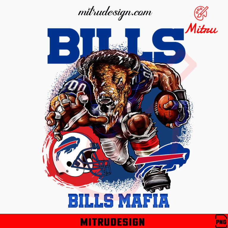Buffalo Bills Mascot PNG, Bills Football Fan PNG, Digital Download ...