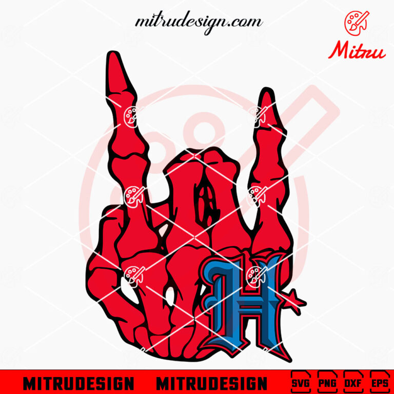 Houston Texans Skeleton Hand SVG, Funny Texans Football SVG, PNG, For ...