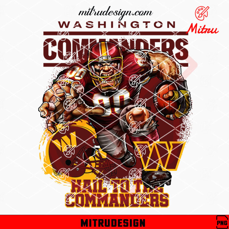 Washington Commanders Mascot PNG, Commanders Football Fan PNG, Shirts ...